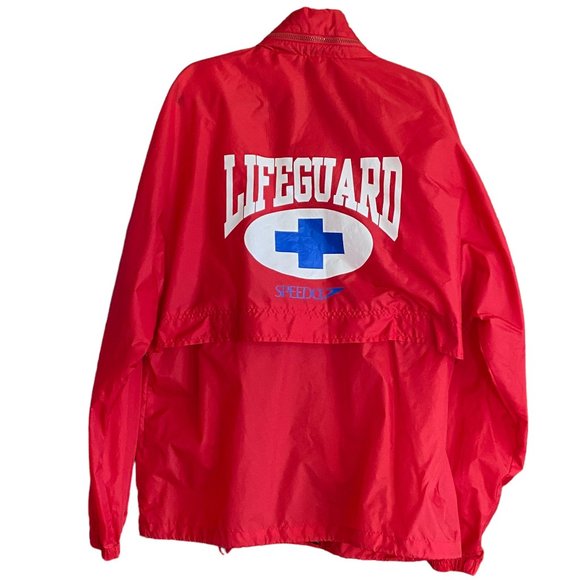 Speedo | Jackets & Coats | Speedo Lifeguard Windbreaker Weather ...